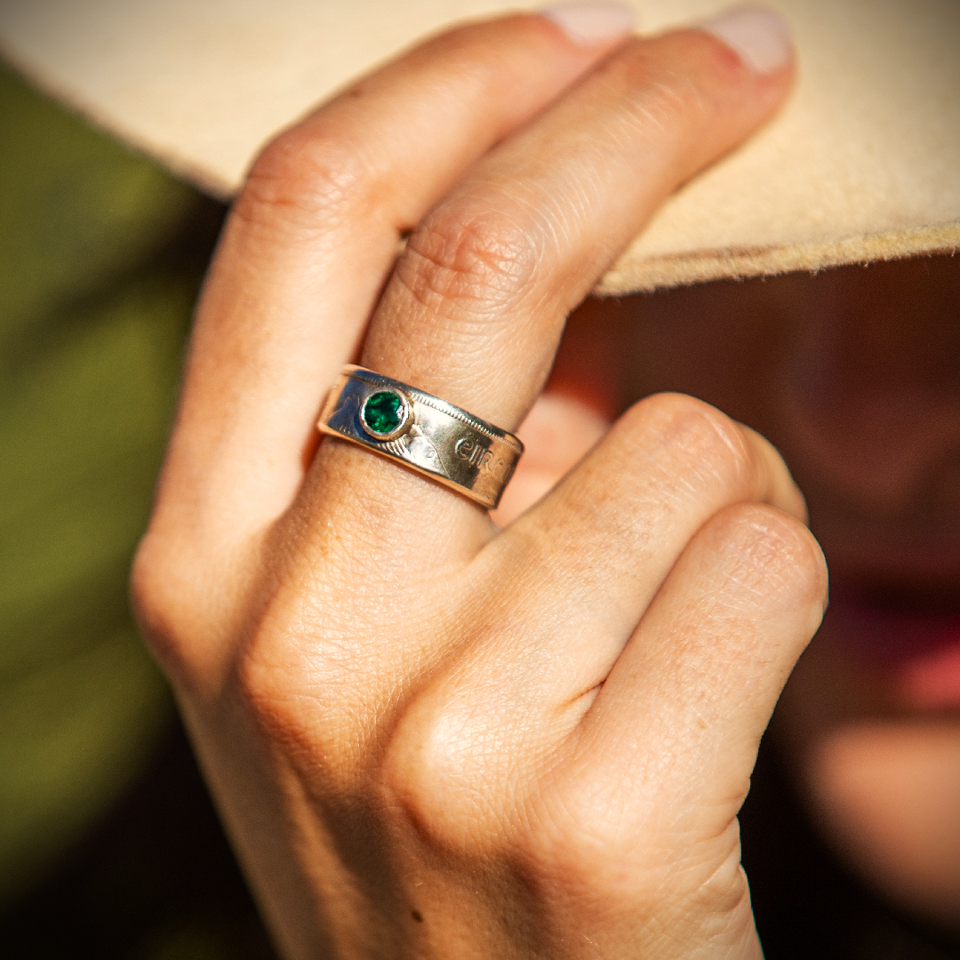 Silver State Foundry | Unique Hand Forged Coin Rings