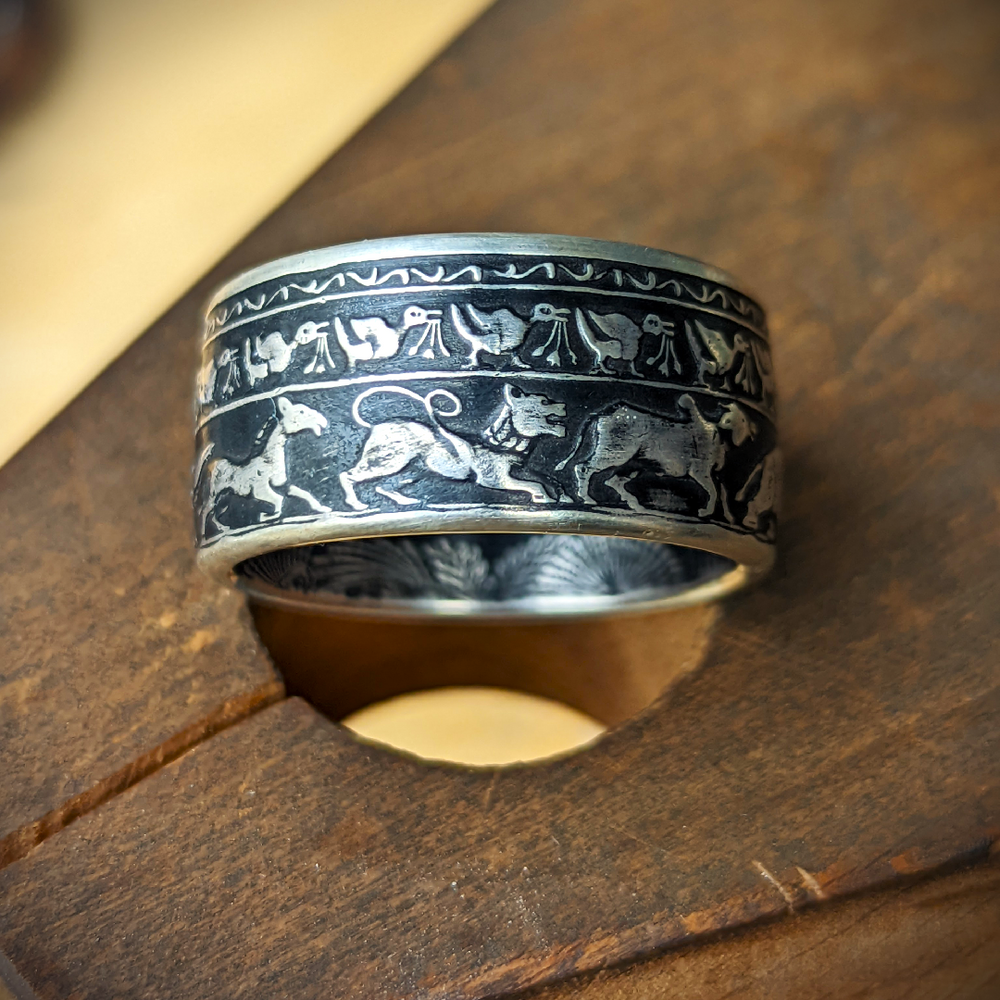 Silver State Foundry | Unique Hand Forged Coin Rings