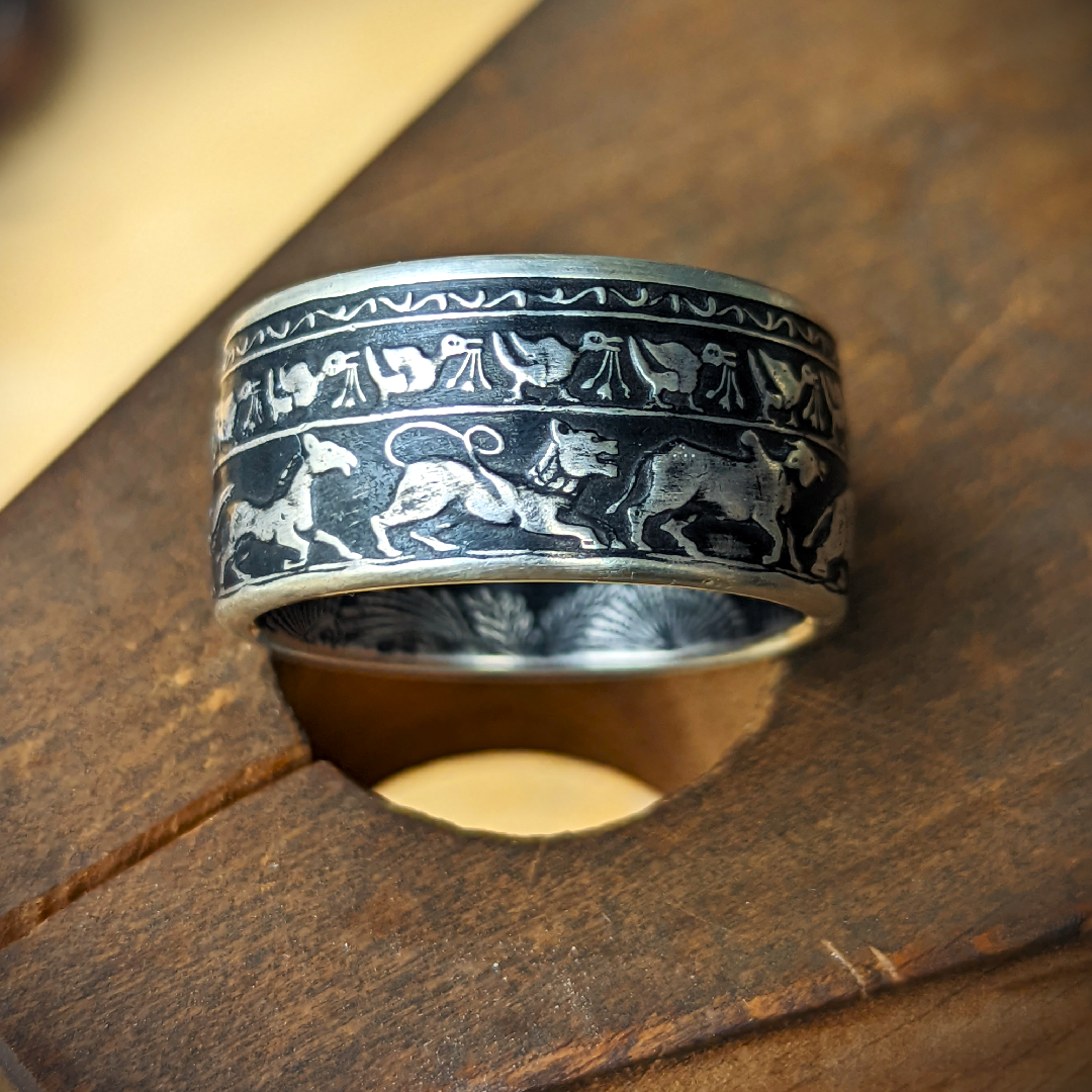 Silver State Foundry | Unique Hand Forged Coin Rings
