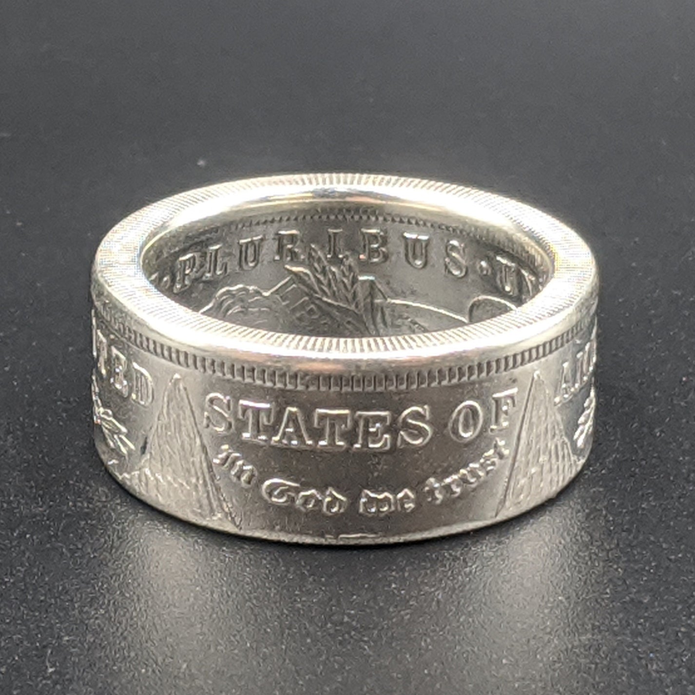 Morgan Silver Dollar Coin Rings | Veteran owned and made in the USA ...